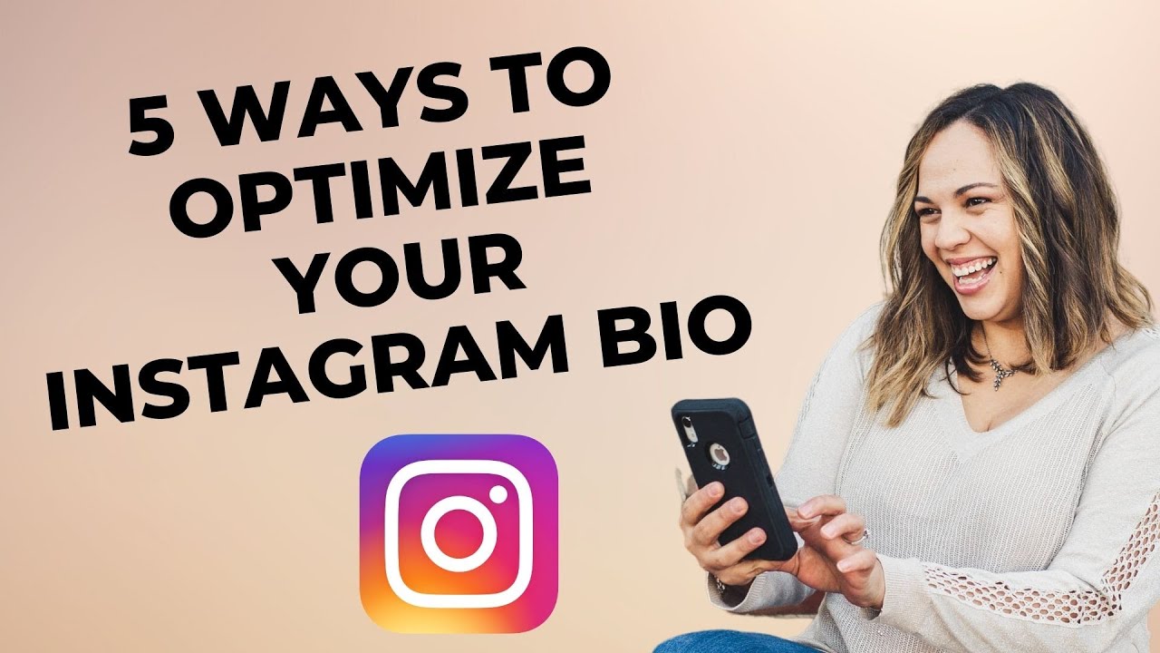 5 Ways to Optimize Your Instagram Bio #focusandbloom - YouTube