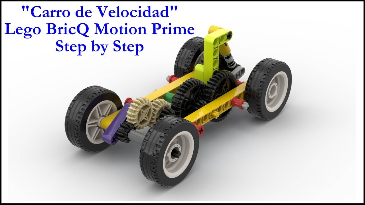 Carro de Velocidad | Sprint Car | Lego BricQ Motion Prime | Step by ...