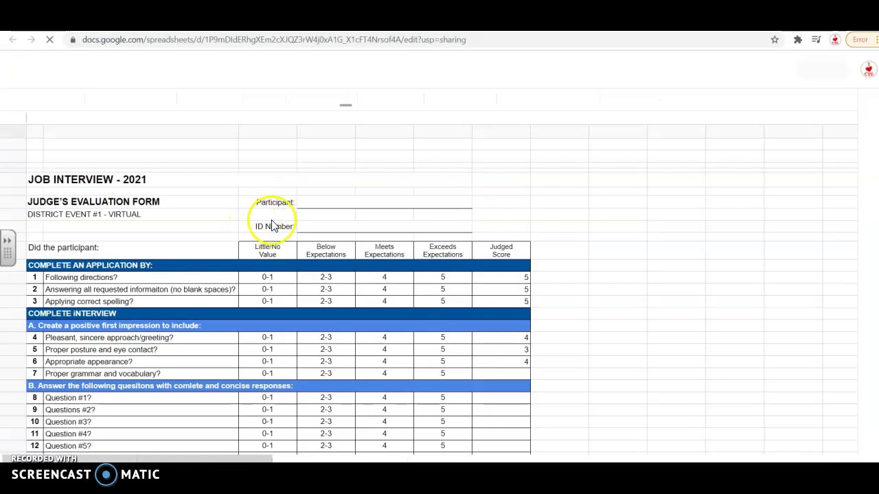 DLC Judging Spreadsheet Explained - YouTube