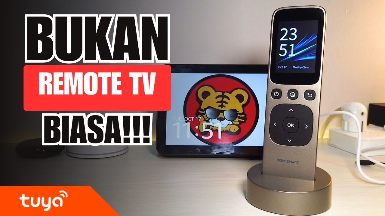 Remote TV Sangat Ajaib - Zemismart Central Control Remote WiFi IR Tuya - YouTube