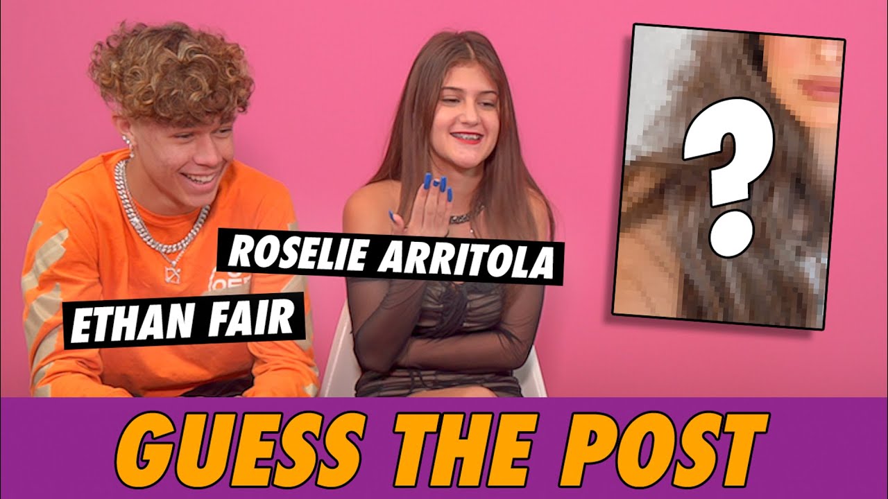 Ethan Fair vs. Roselie Arritola - Guess The Post - YouTube