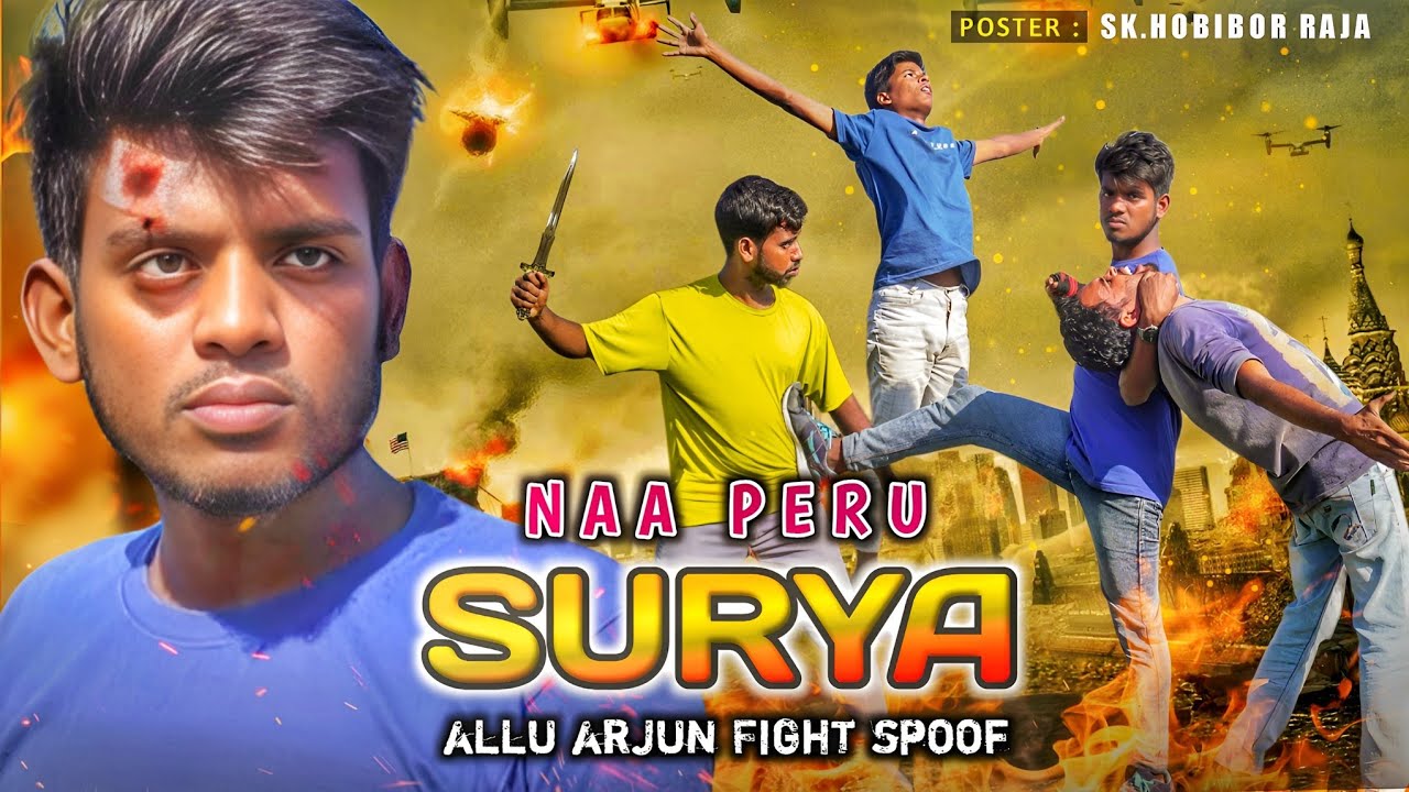 Surya the soldier movie action scene | allu arjun movie surya the ...