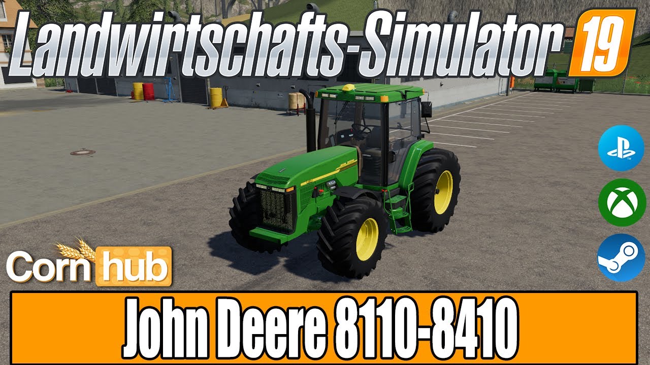 LS19 Modvorstellung - John Deere 8110-8410 - LS19 Mods - YouTube