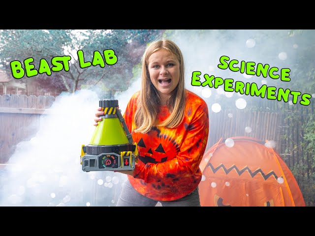 Assistant Learns Physical Science in Halloween Town with the Beast lab ...