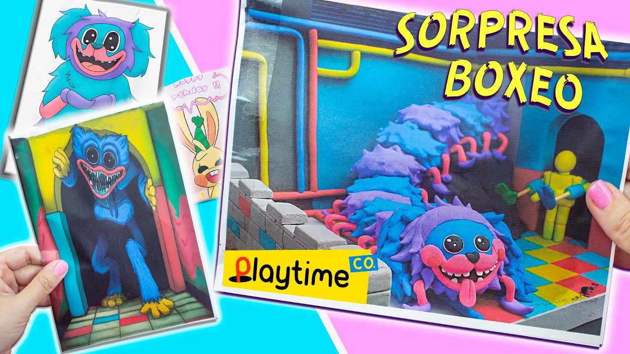 POPPY PLAYTIME SORPRESA BOXEO/ 파피 플레이타임 6가지 게임북 /ABRIENDO LIBRO/ Random ...