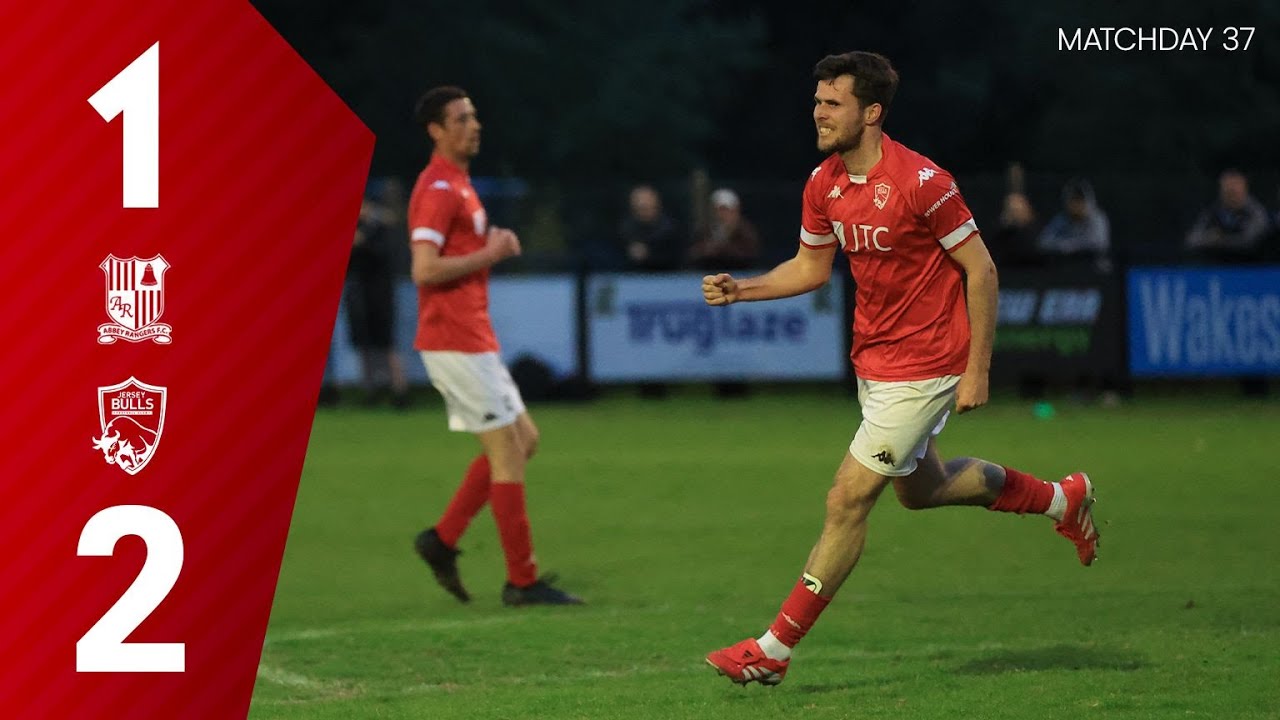 MATCH HIGHLIGHTS | Abbey Rangers 1 Jersey Bulls 2 - YouTube