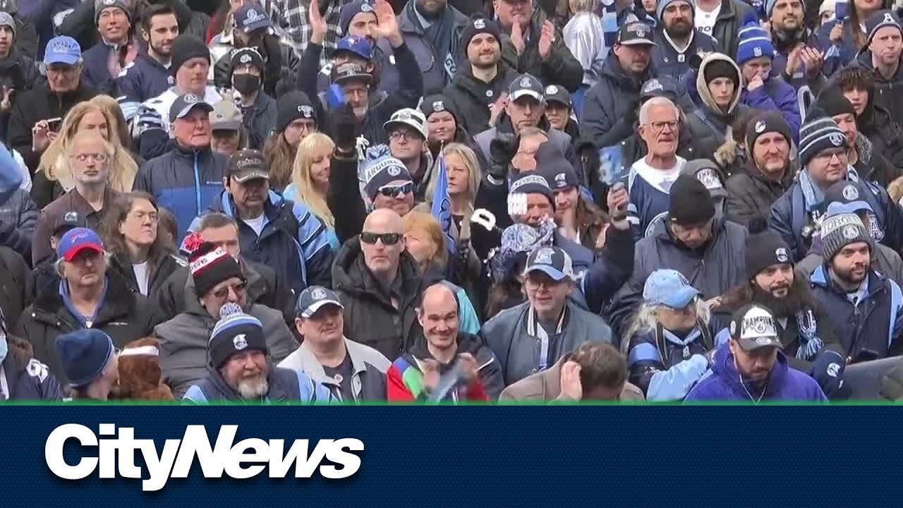 Celebrating Toronto Argonauts Grey Cup win! - YouTube
