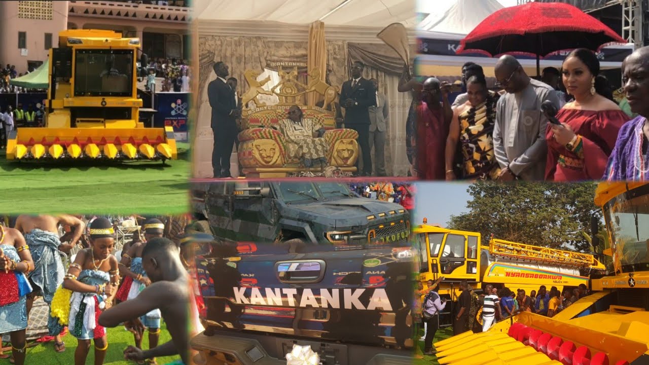 Apostle Kwadwo Safo and Daughter Adjoa Safo Lunches Latest Kantaka Car ...