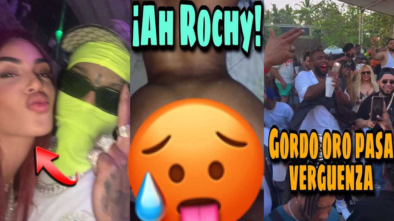😱Rochy RD Singando Con Nabila Tapia Gordo Oro Pasa Vergüenza otra vez ...