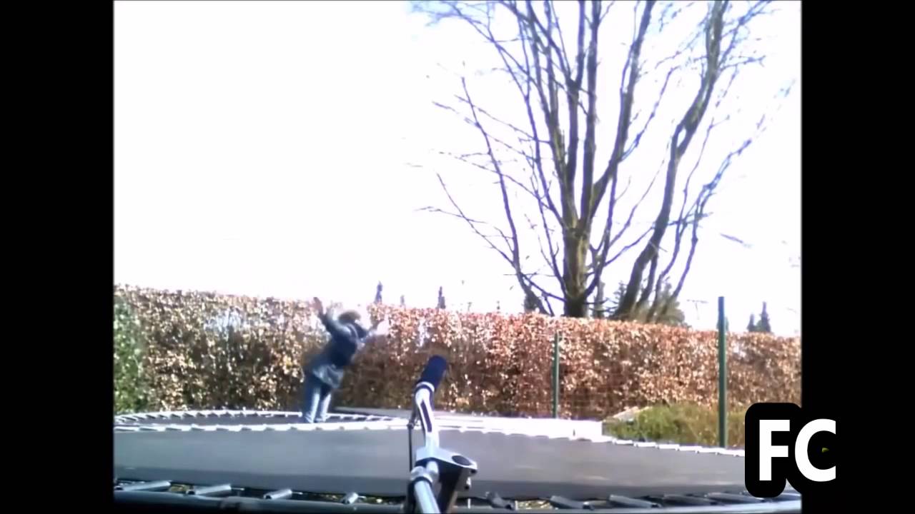 Funny Trampoline Fails Compilation 2016! - YouTube