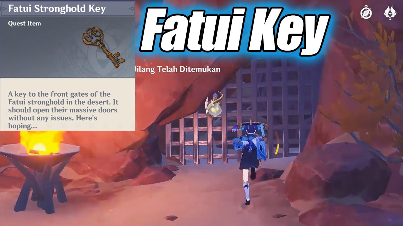 Fatui Stronghold Key | Sumeru 3.4 Genshin Impact - YouTube