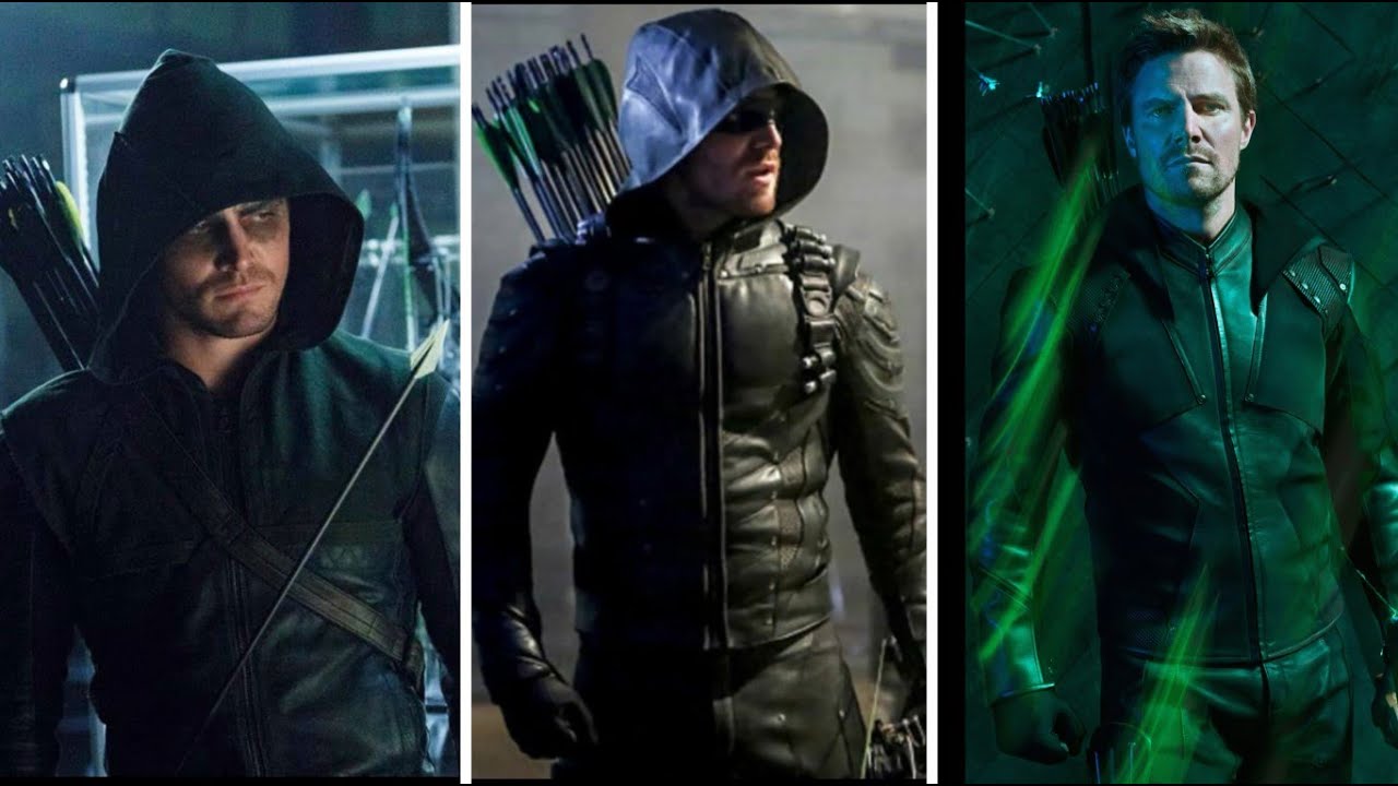 La evolucion del traje de ARROW - YouTube