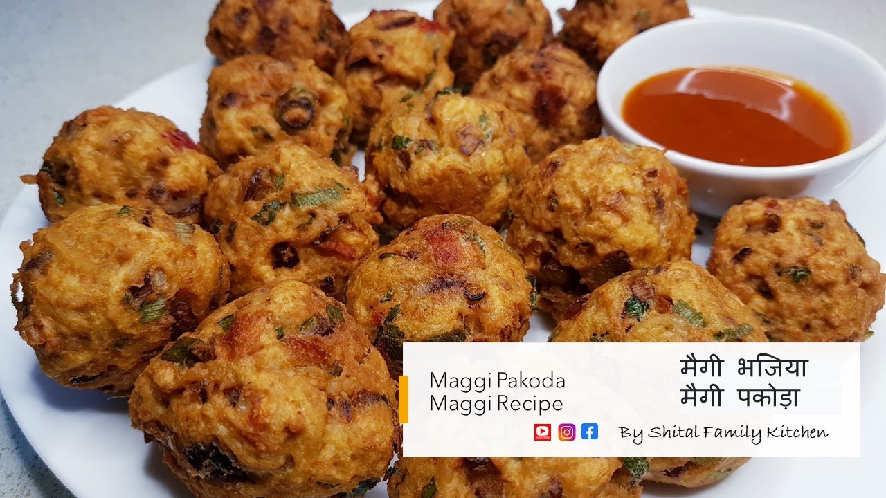 Perfect Maggi Pakoda Recipe | Maggi Masala Recipe at Home | Maggi ...