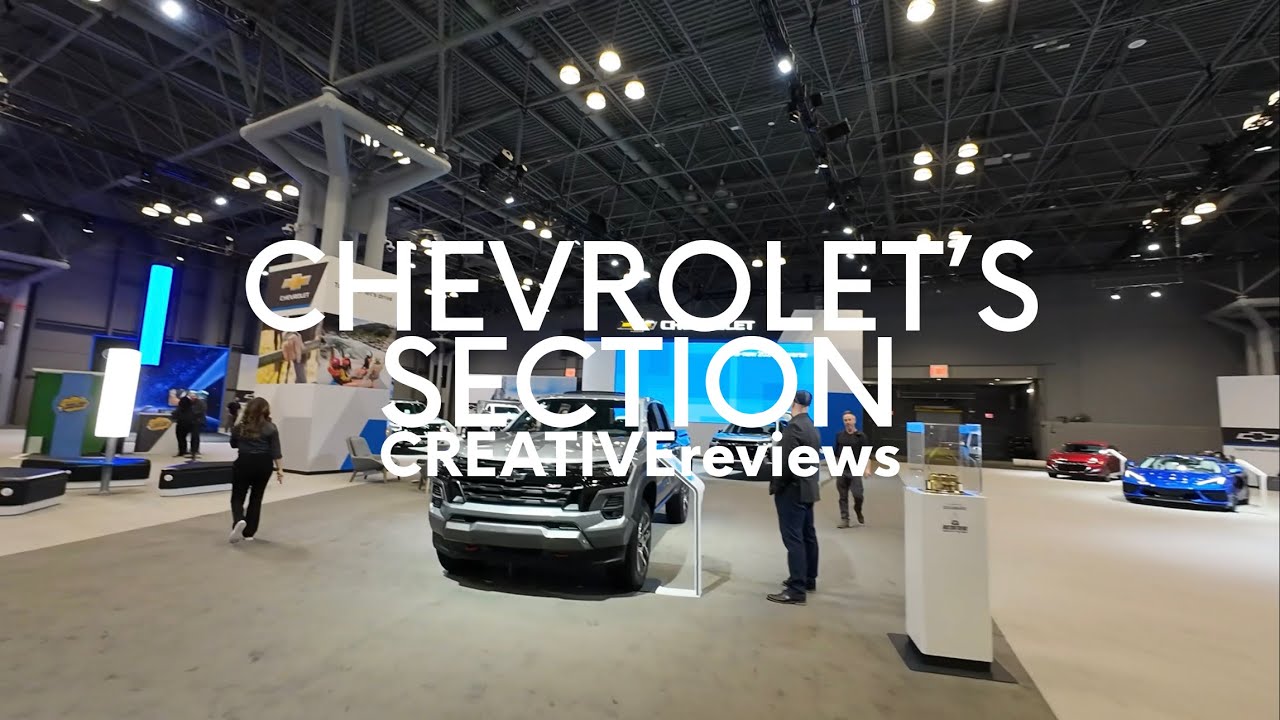 Chevrolet’s Section at the 2024 New York International Auto Show - YouTube