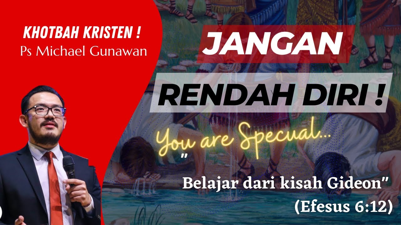 Ps Michael Gunawan | JANGAN BERASUMSI Belajar dari Kisah Gideon ...