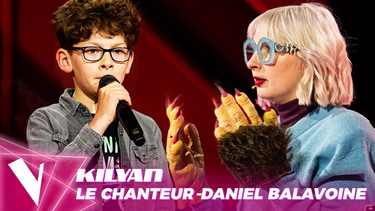 Daniel Balavoine - 'Le Chanteur' Kilyan | Blinds | The Voice Kids ...