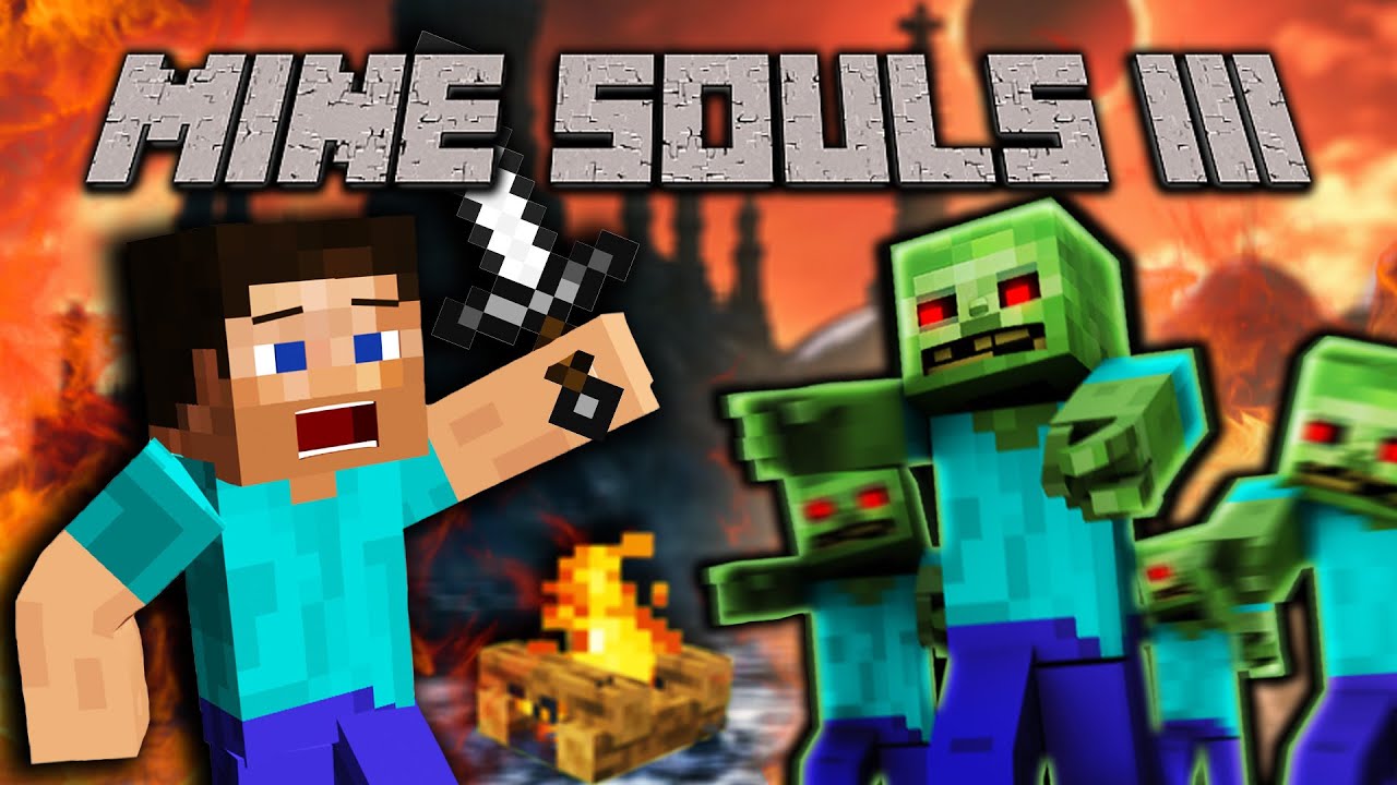 STEVE TAKES ON LOTHRIC | Mine Souls 3 - YouTube