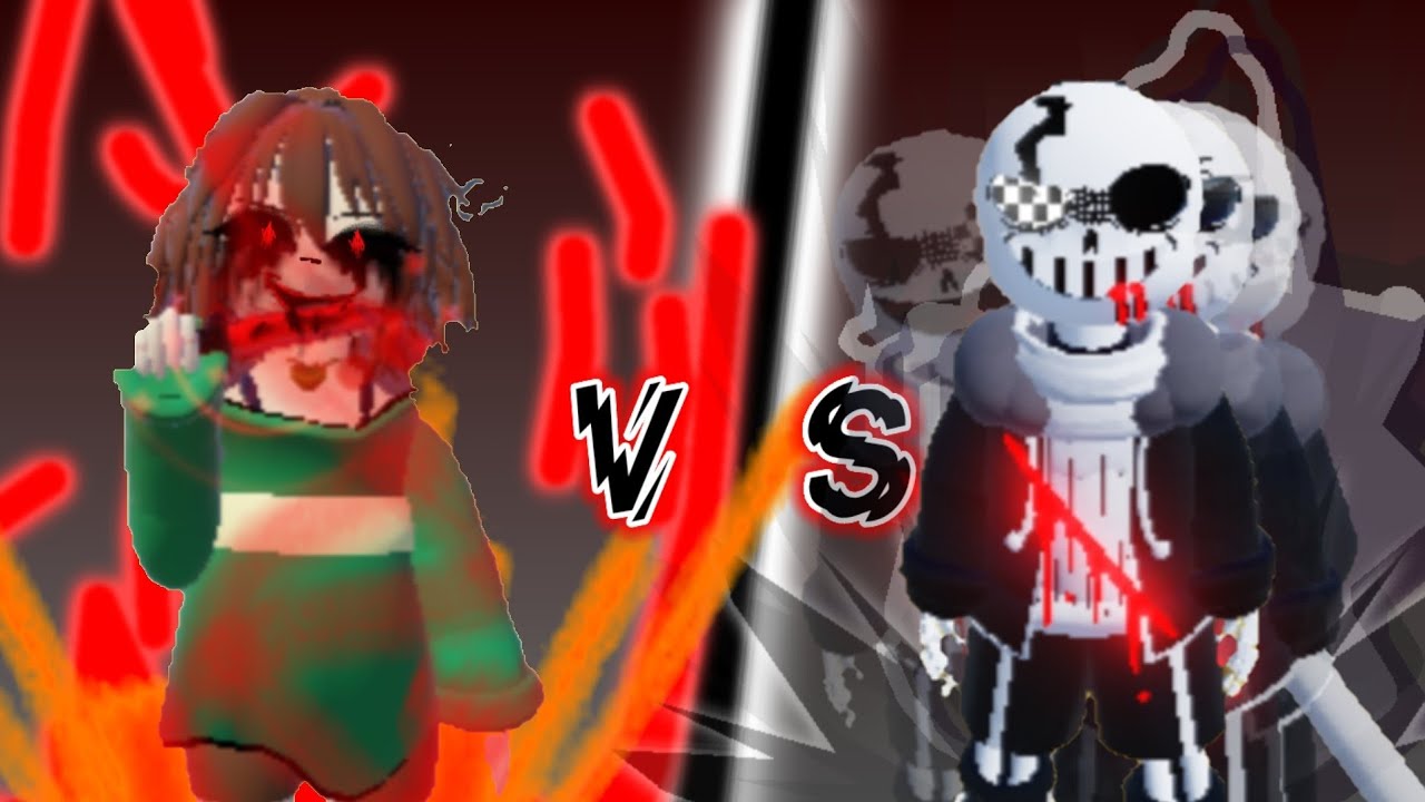 LB sans VS Chara - Undertale Timeline Collapse (full fight) - YouTube