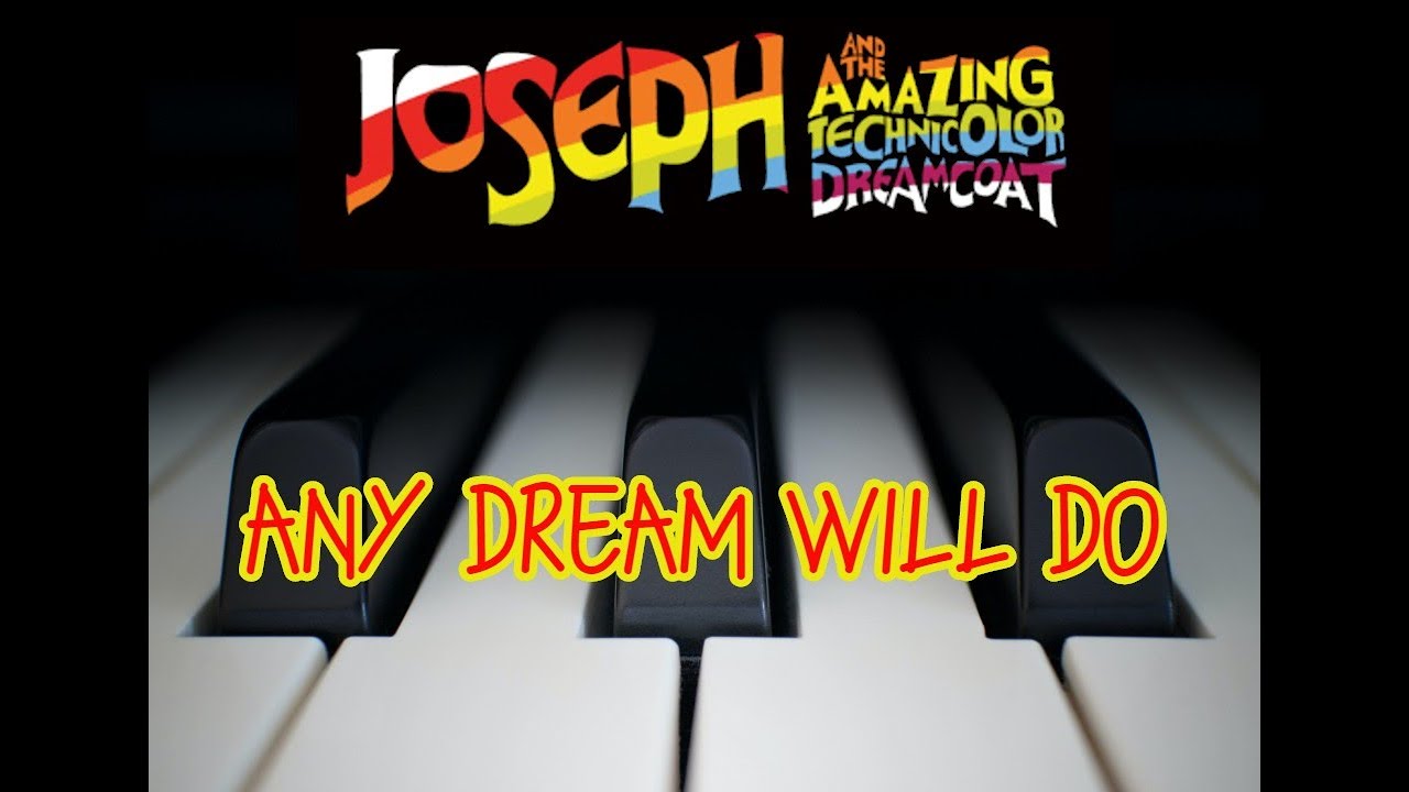 Any Dream Will Do (Joseph) - Piano Arrangement - YouTube