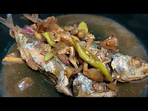 Adobong galunggong recipe | Fish adobo | Gen Ritz - YouTube
