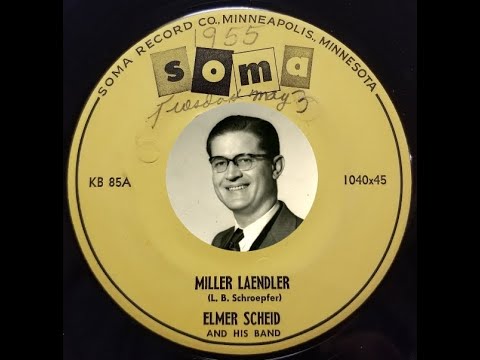 MINNESOTA POLKA: Elmer Scheid / Miller Laendler / Soma 1040 / 1955 ...