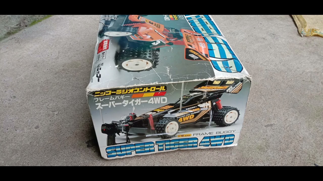 Vintage 1988 Nikko 4wd Super Tiger. Original box. - YouTube