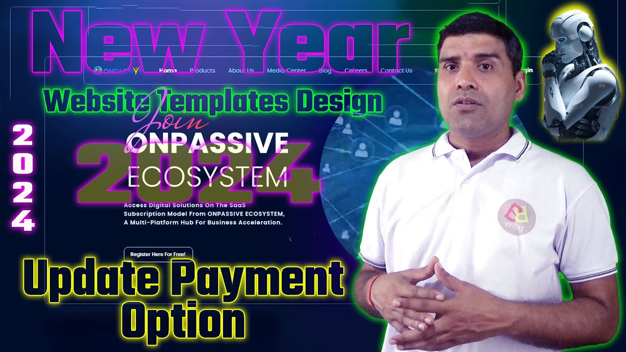 2024 New Year #ONPASSIVE Website Templates Design Update ! Ecosystem ...