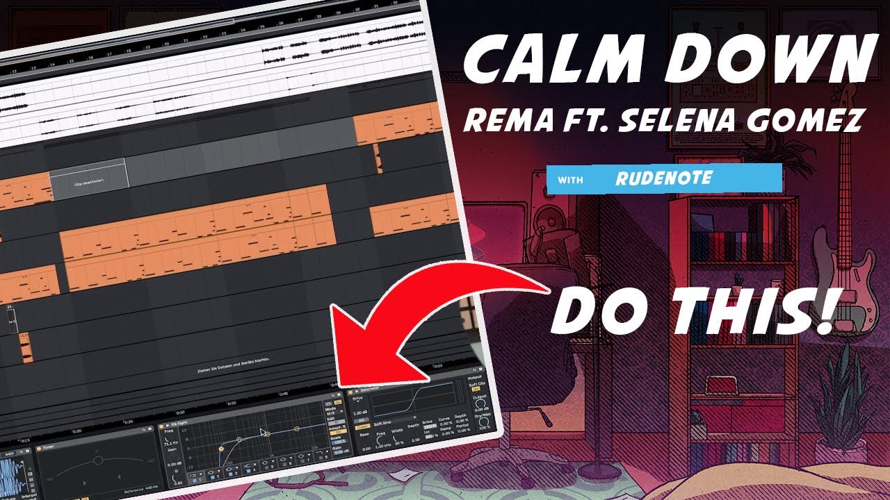 How do producers ACTUALLY remix tracks?? Calm Down (Rema) Drill Remix ...