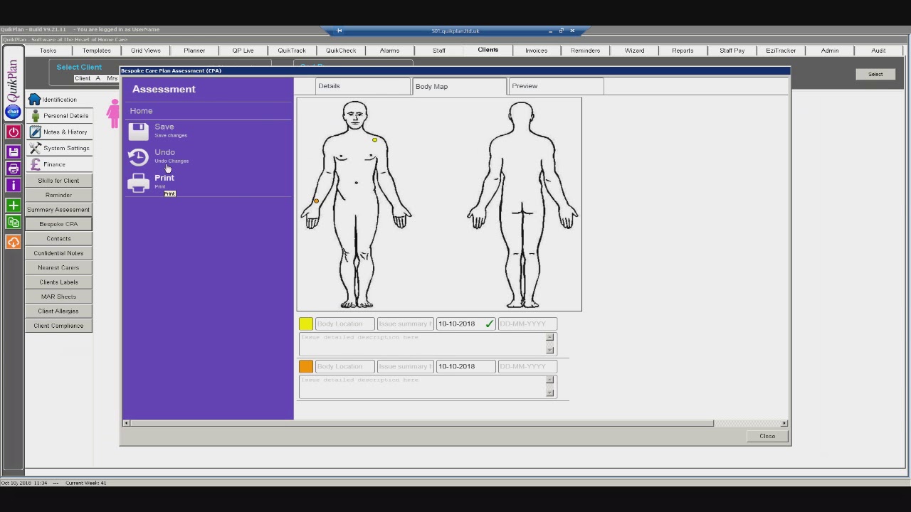 QuikPlan - Webinar #4 Bespoke Care Plan - YouTube