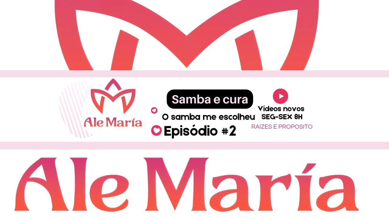 Samba e cura. “Porquê o samba me escolheu?” Ale Maria começa o dia com ...