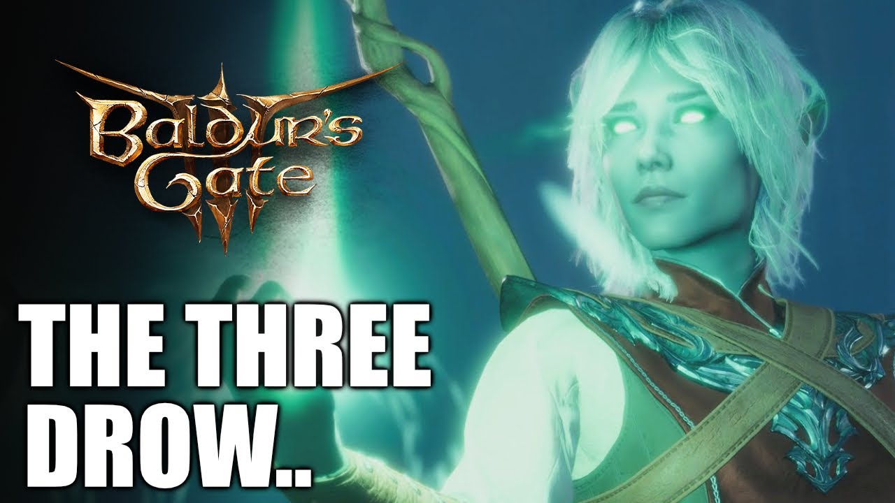Baldur's Gate 3 - You Might Have Missed Some Of These Drow (Deep Quest ...