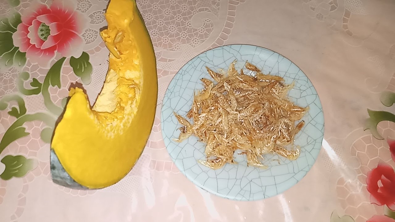 Simple at Murang Ulam!Kalabasa at Hibi(dried shrimp) - YouTube