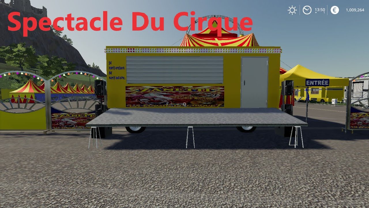 Cirque Zanneti FS19 (Serie : Spectacle) - YouTube