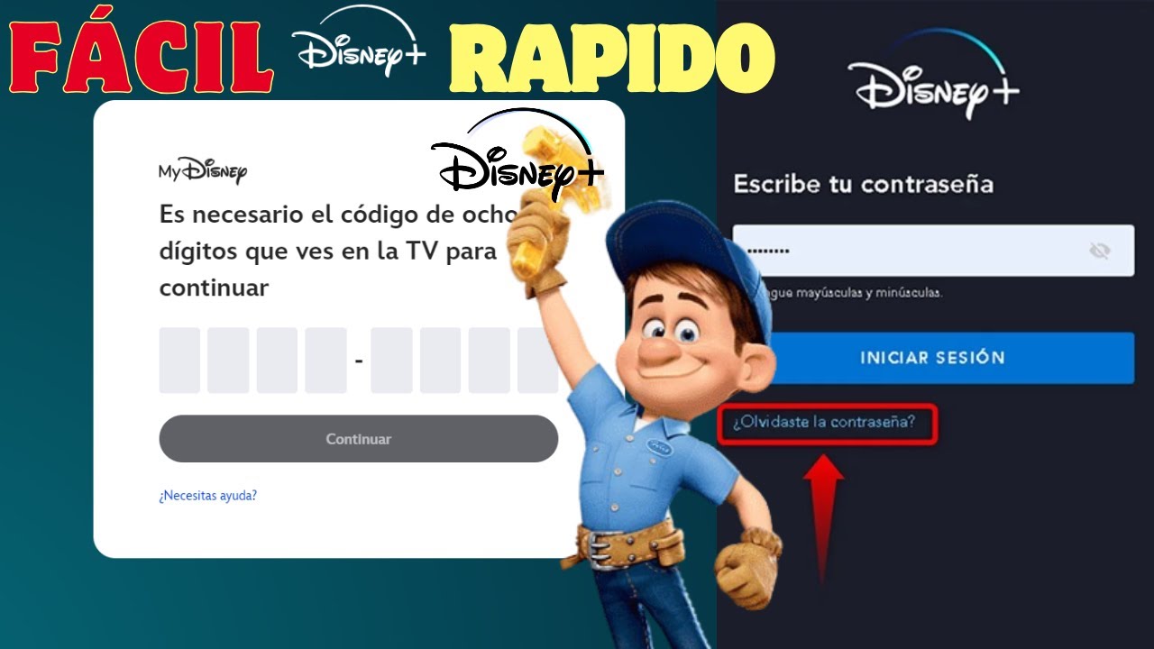 como INICIAR SESION en disney plus + TV 2024 🩵 - YouTube