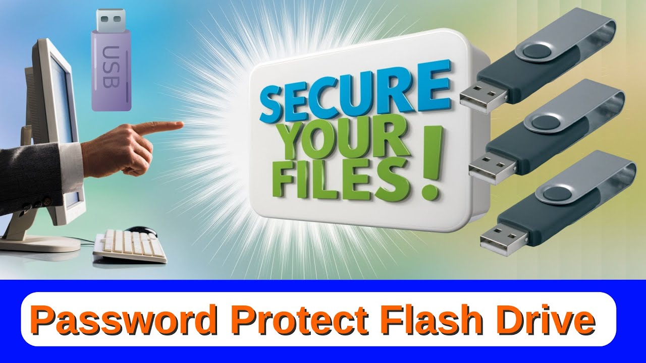 Protect Your Data: Password Protect USB Flash Drive / USB Stick With or ...