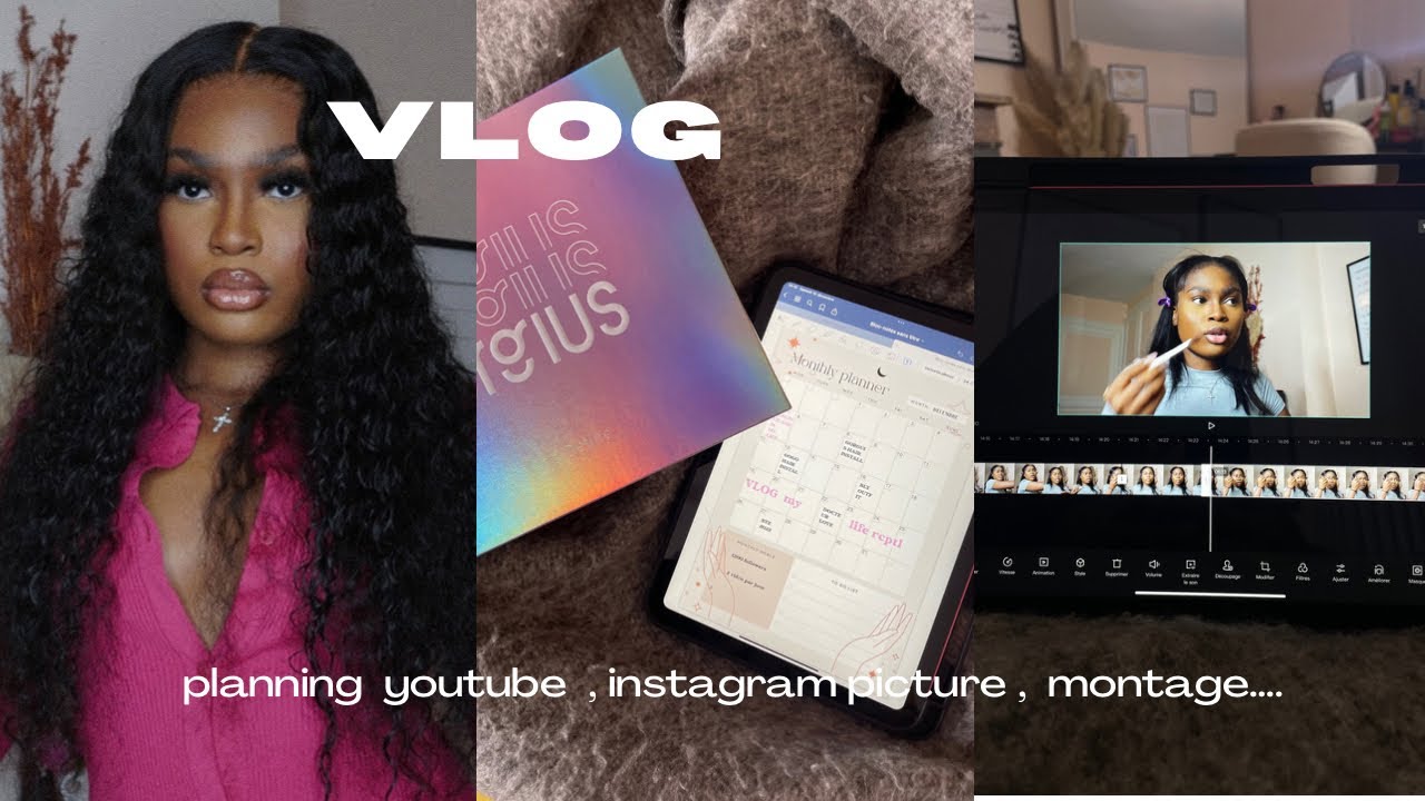 vlog : my *REALISTIC* day in my life as youtuber / influencer | ft Ula ...
