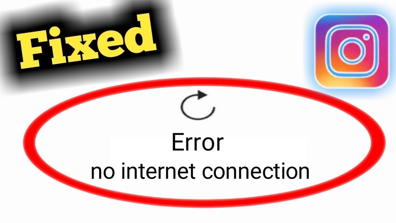Instagram No Internet Connection Fix - YouTube