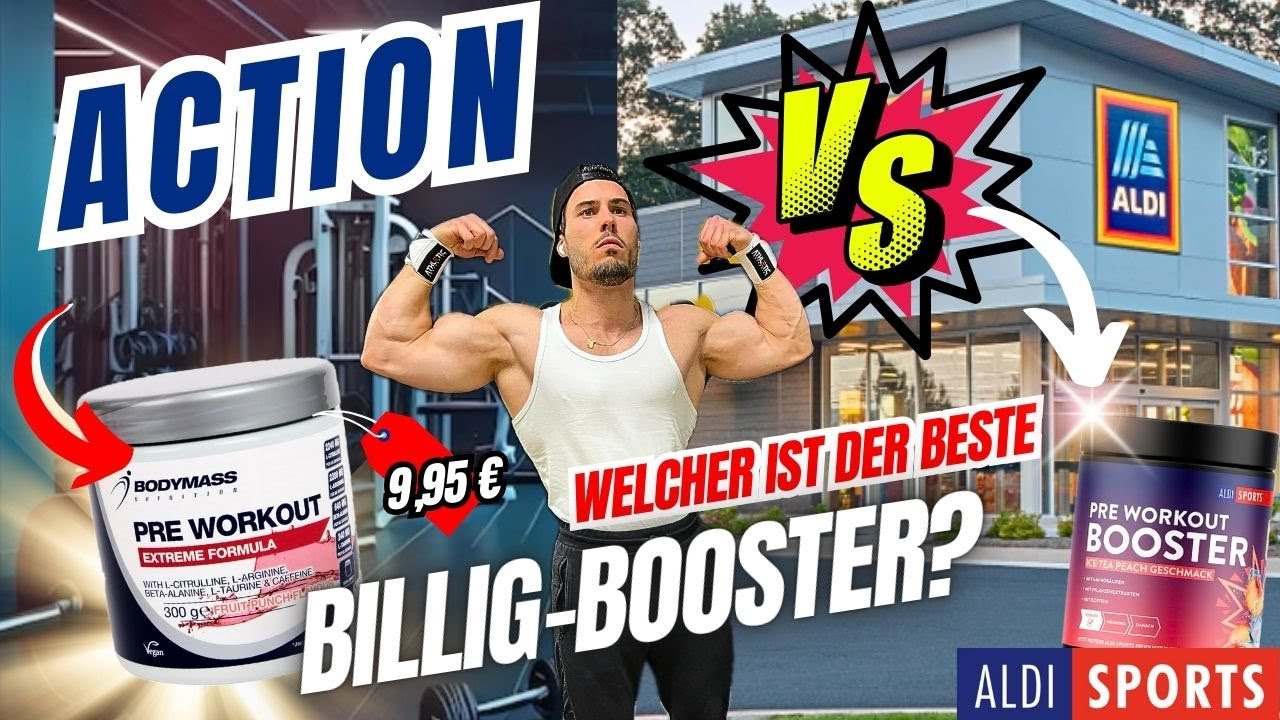 ACTION vs. ALDI - "DUELL der BILLIG-BOOSTER": Wie GUT kann ein PRE ...