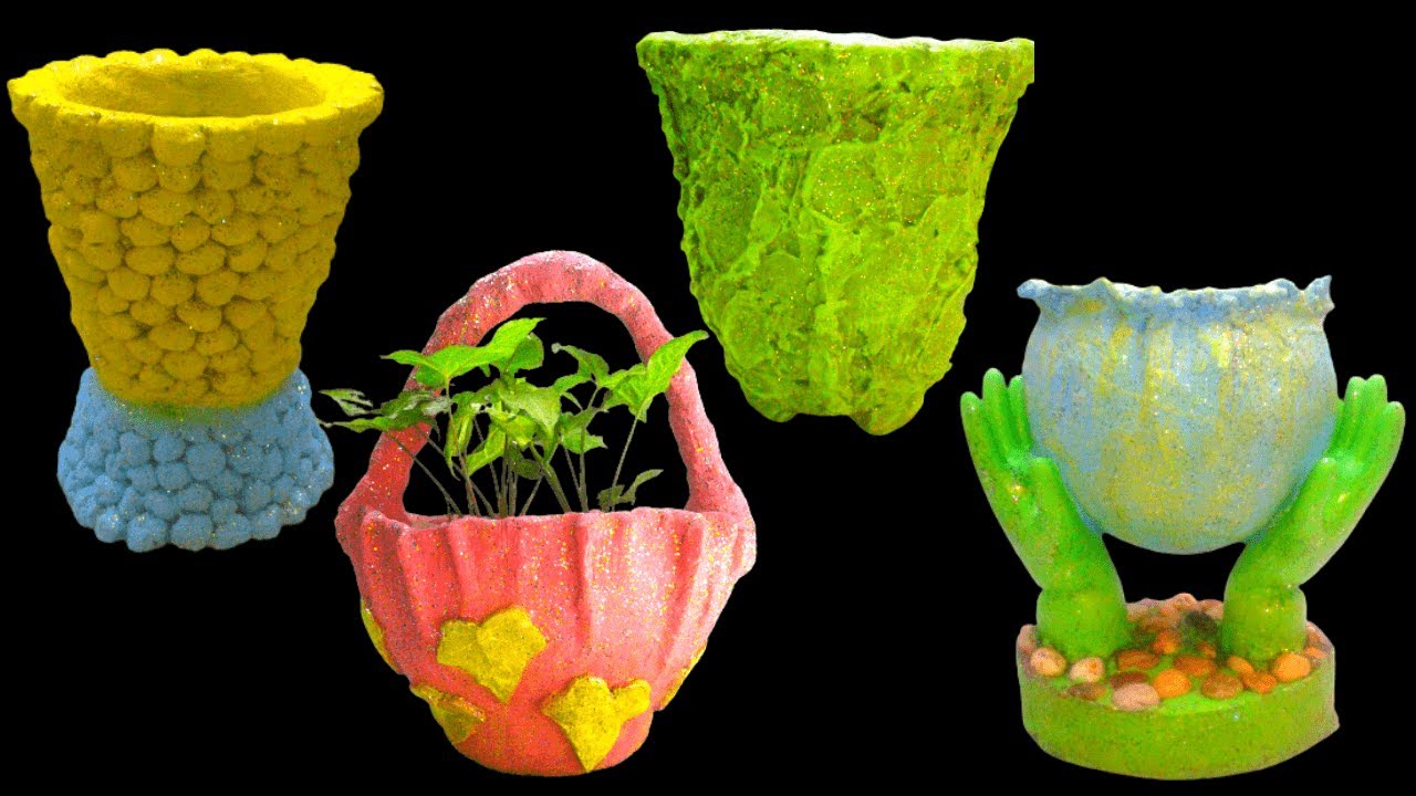 10 top beautiful flower pots ideas easy for everyone-creative craft ...