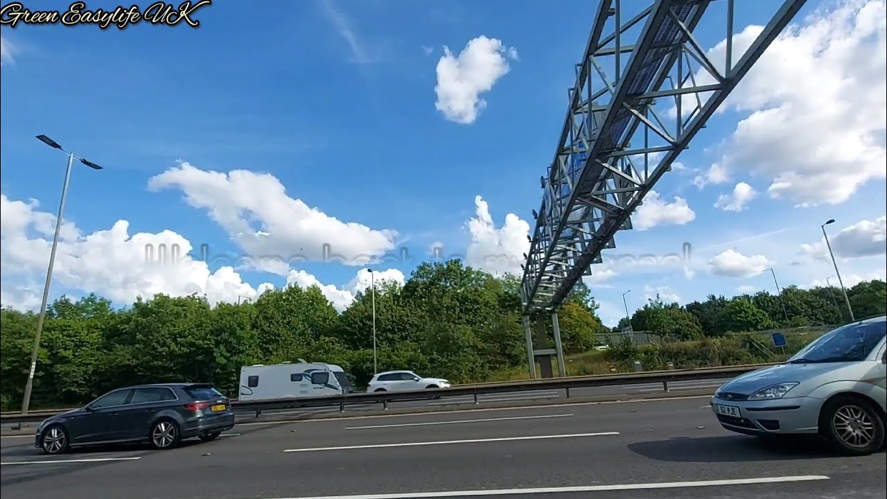 UK Motorway Excellent Natural Side view|| Amazing road side view ...