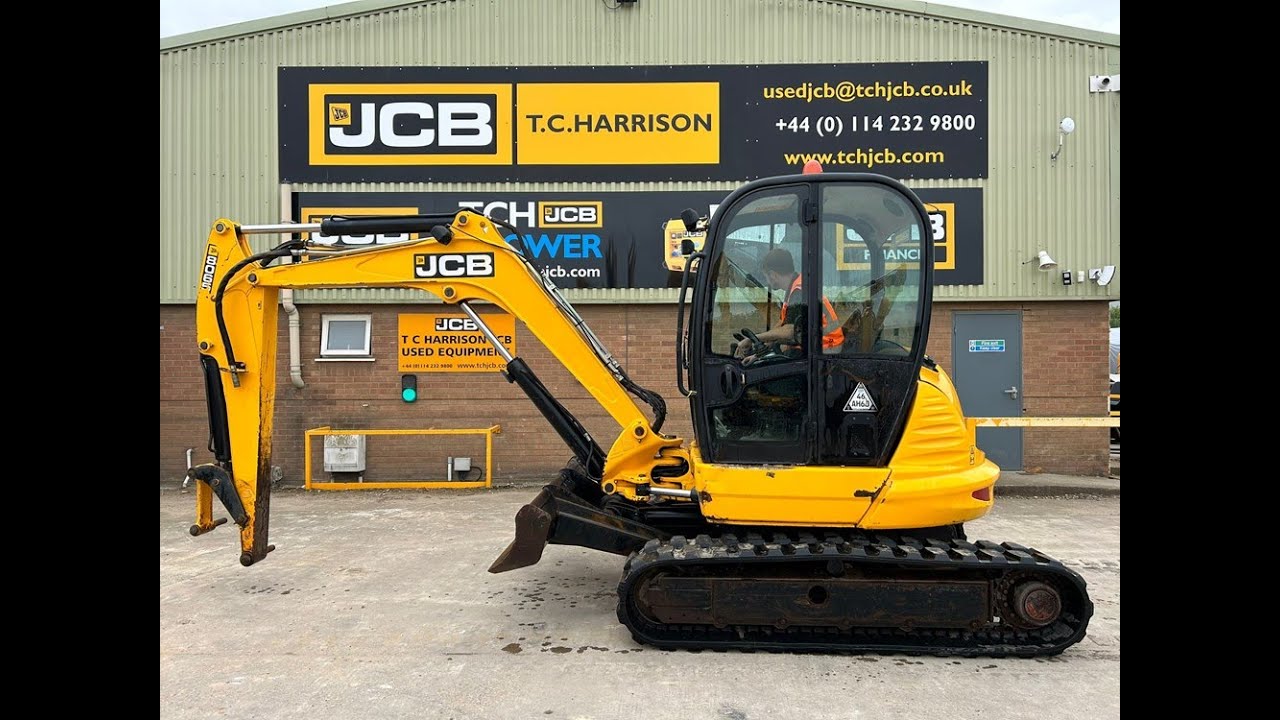TCH JCB AUCTION - 2013 JCB 8065 MIDI EXCAVATOR - 1538488 - YouTube
