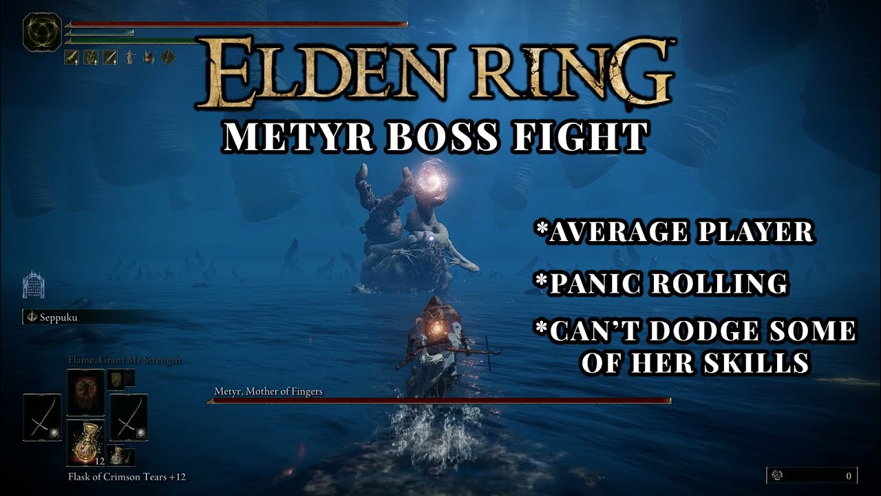 Elden Ring - How an average player plays against Metyr, Mother Of ...