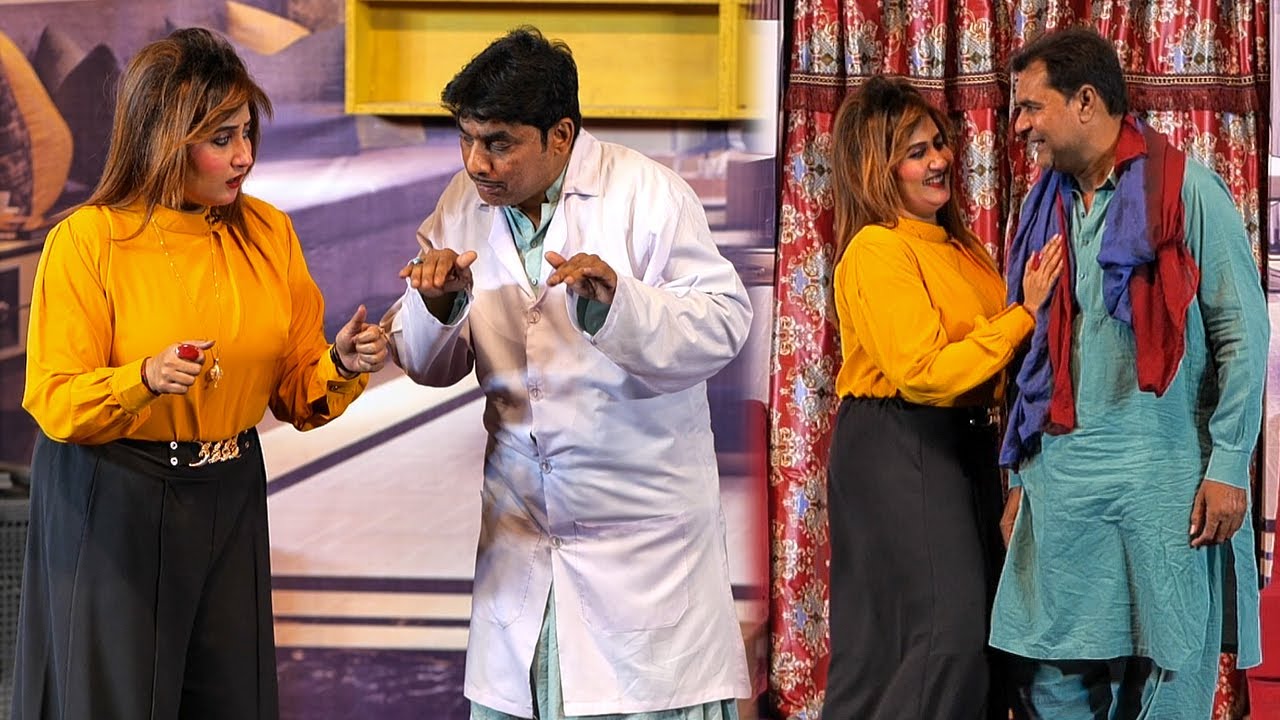 Saba Gull | Shahbir Akash | Shahid Hashmi | New Best Comedy | Punjabi ...