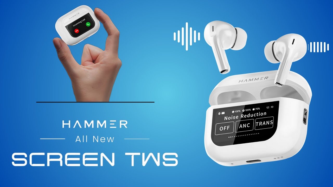 Hammer Screen TWS⚡| Most Unique And Cool Earbuds |🔥 - YouTube