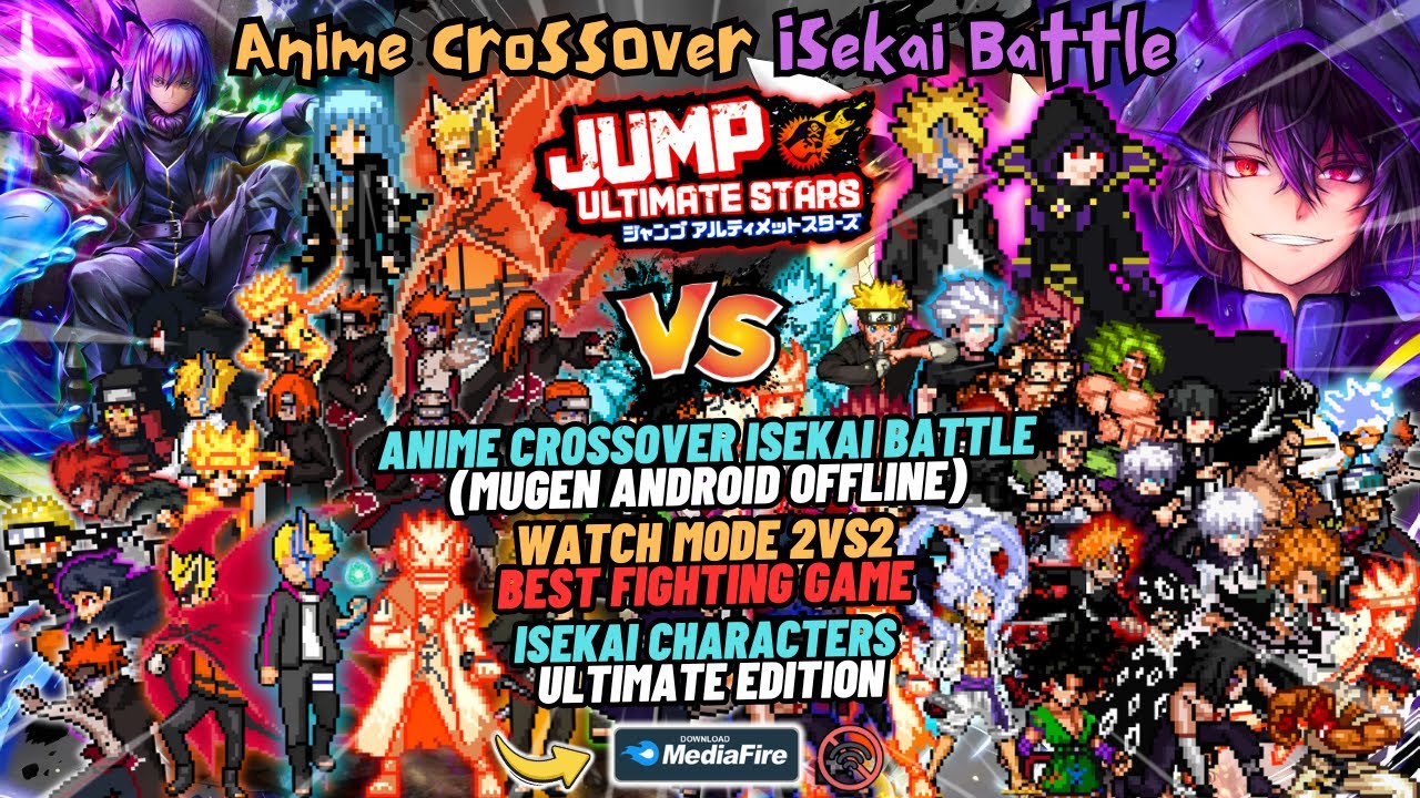 RELEASE‼️ New ANIME CrossOver War Isekai Battle Mugen Android Offline ...