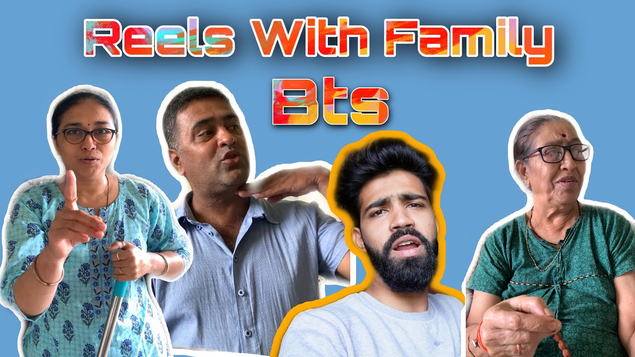 How To Make A Reels With Family 😂 | Bts | DailyVlog-207 | - YouTube