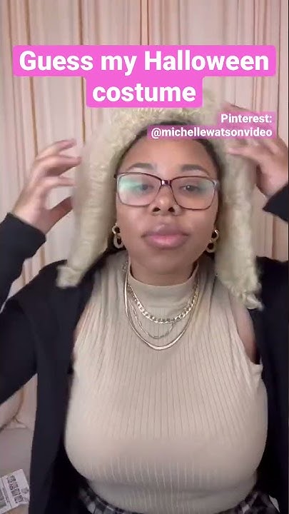 Guess my Halloween costume | Blonde Locs - YouTube
