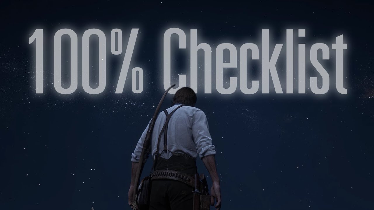100% Checklist - YouTube