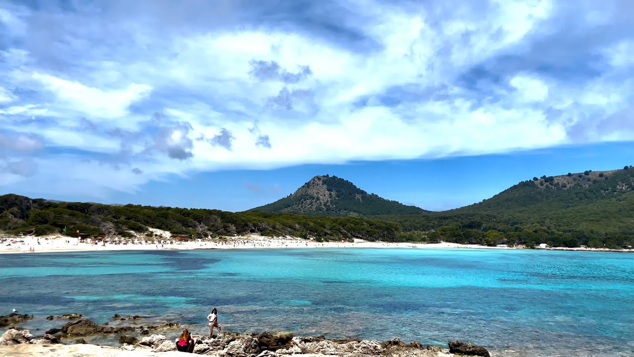 Cala Ratjada 💜 Agulla 🏖️ Strand Spaziergang & Fahrt 🌴💜 klares Wasser 😎 ...
