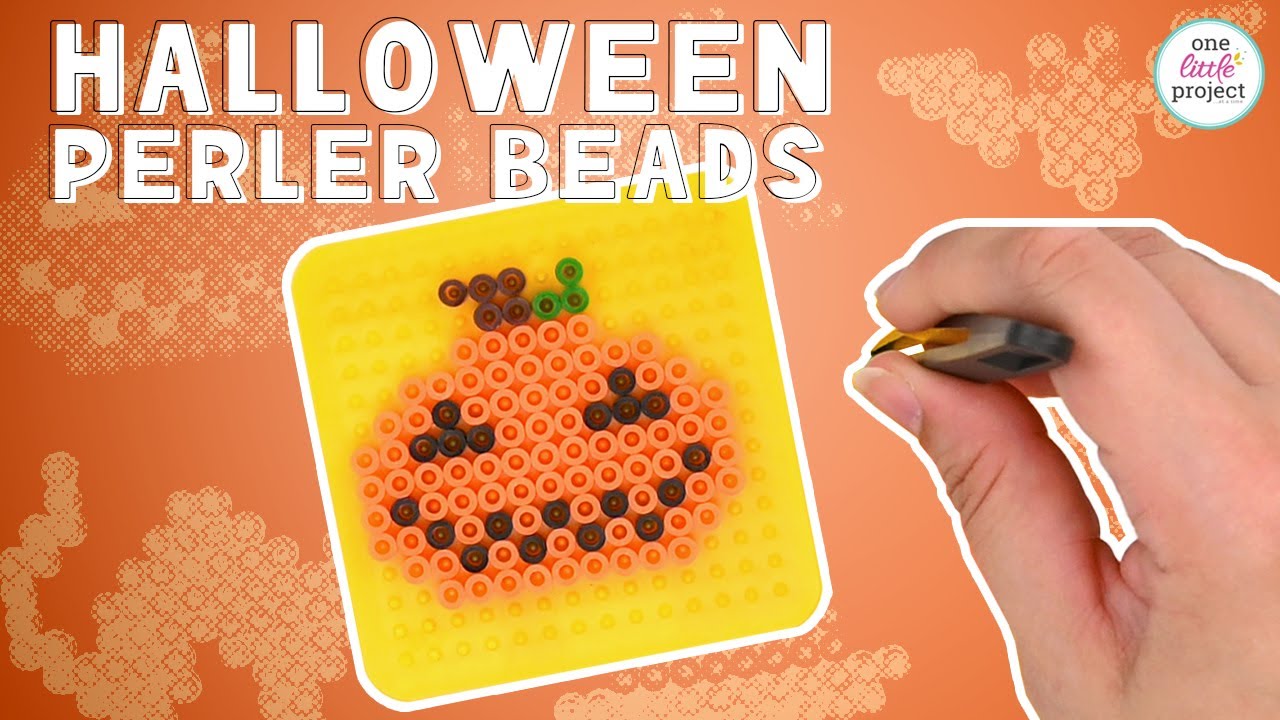 Halloween Perler Beads | FREE Halloween Perler Bead Patterns - YouTube